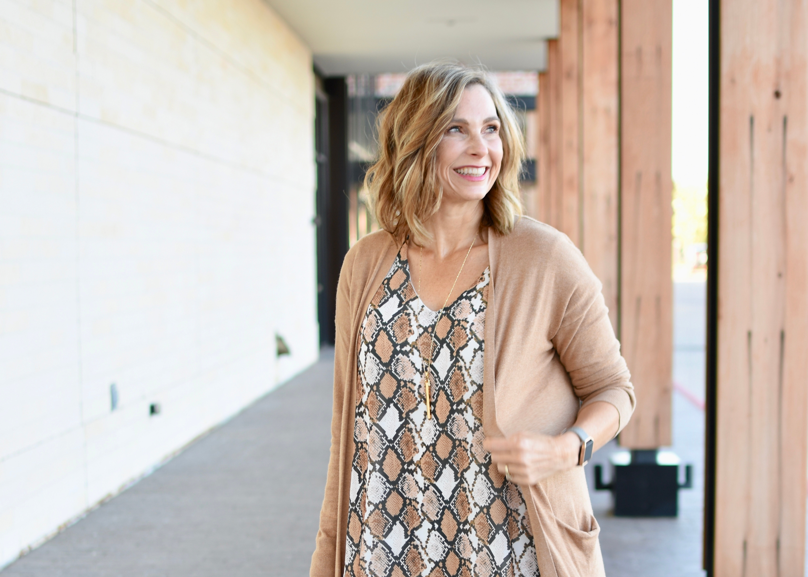 Snakeskin Print - Style Six Linkup - The Queen In Between