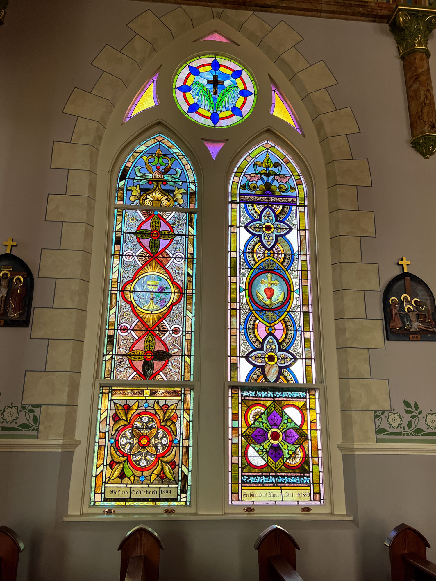 5 Painted Churches of Texas Tour - The Queen In Between